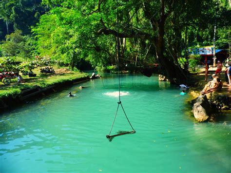 Vang Vieng Blue Lagoon Freileben Net