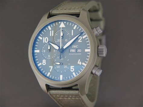 Iwc Pilot Chronograph Top Gun Pilots Watch Chronograph Top Gun