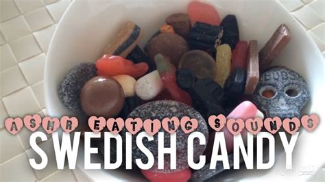 Candy King Swedish Candy ~ Asmr Relaxing Eating Sounds Youtube
