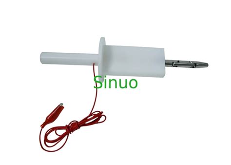 Iec 61851 1 ด้ามจับหุ้มฉนวน Ipxxb นิ้วทดสอบมาตรฐานพร้อมคลิปจระเข้