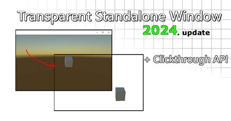 Transparent Standalone Window Clickthrough API