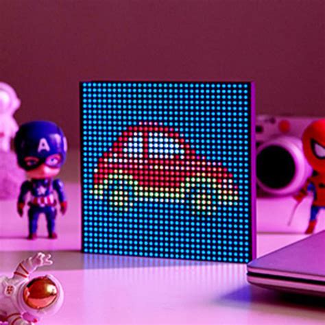 아이픽셀 Diy 애니메이션 픽셀 Led 앱제어 스마트 스크린 보드 편리한 잡화 쇼핑몰
