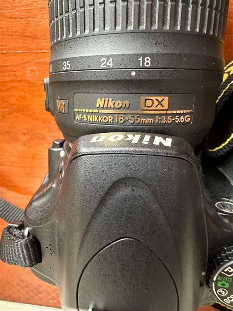 Nikon 5100 DSLR Camera With 18 55 Mm Lens Photography Cameras On