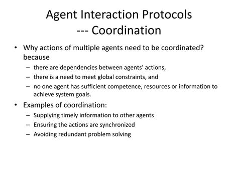 PPT MultiAgent Systems PowerPoint Presentation Free Download ID