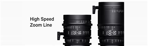 High Speed Zoom Line Cine Lenses Sigma Corporation