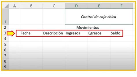 Como Llevar El Control De Una Caja Chica En Excel