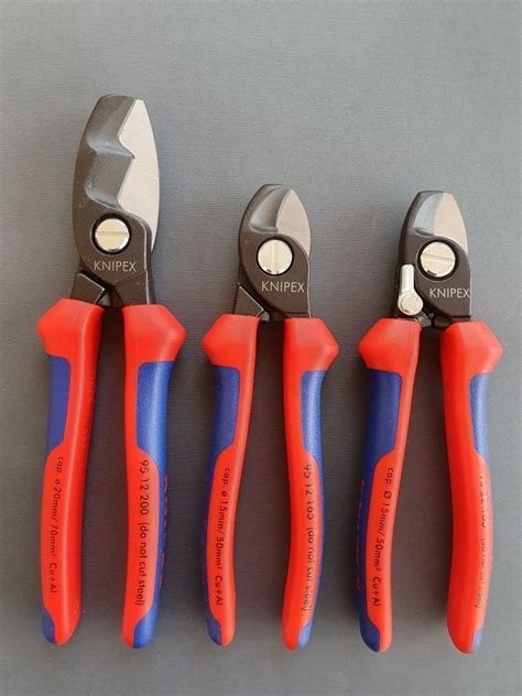 Кабелерез Knipex Ножницы для резки кабелей Knipex 95 16 165 950 грн Ручной инструмент