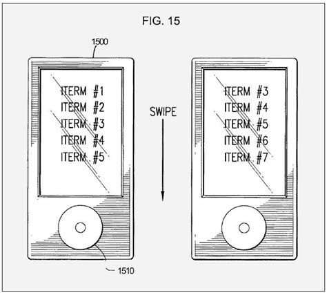 Apple Patent Reveals Multi Touch Scroll Wheel Larger Display IPod Patently Apple