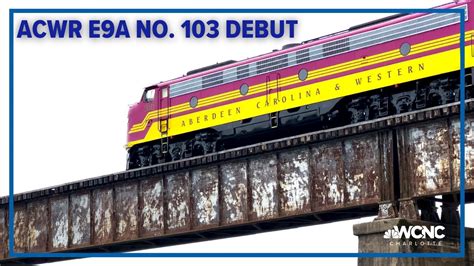 Aberdeen Carolina And Western Railway E9a No 103 Debut Youtube