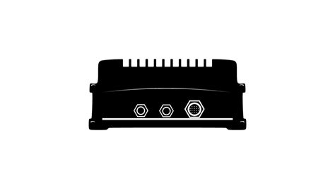 Sonar Module Symbol Black Isolated Silhouette 65350693 Vector Art At