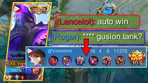 Tank Gusion In Solo Ranked Game Insane Hard Carry Youtube