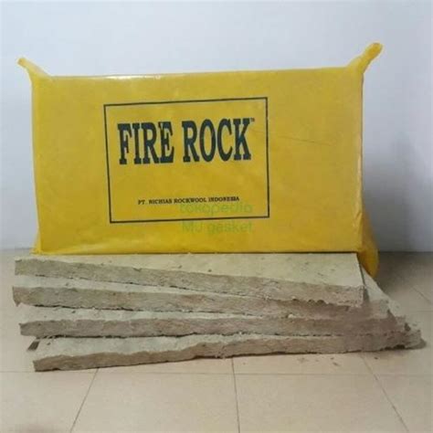 Jual Rockwool Lembaran Rockwool Slab Density 60kg Tebal 50mm 60cm X