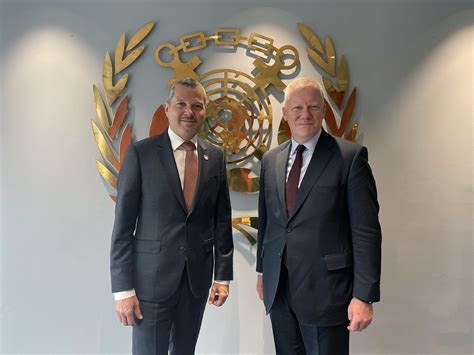 Isa Visits Imo Secretary General Arsenio Dominguez Receive Flickr