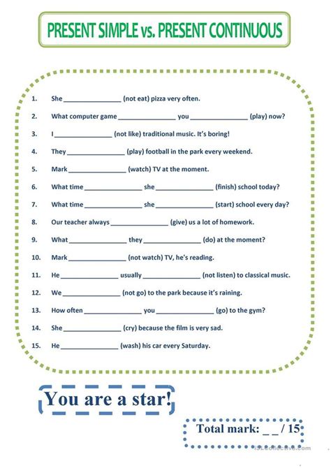 Prepare 2 Present Simple Present Continuous