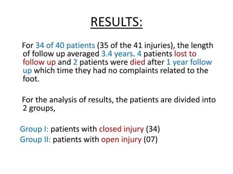 Fractures And Fracture Dislocations Of The Tarsometatarsal Joint Pptx