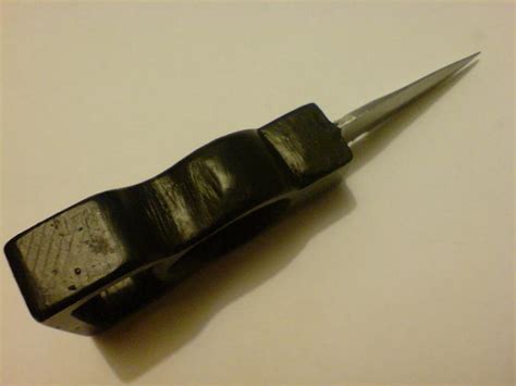 Brass Knuckle Push Dagger At Angie Casarez Blog