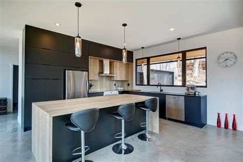Cuisine Bois Cuisine Moderne En Bois Hetre