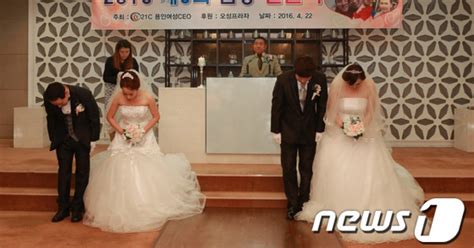 너무 행복해요젊은 부부의 9년 만에 올린 결혼식