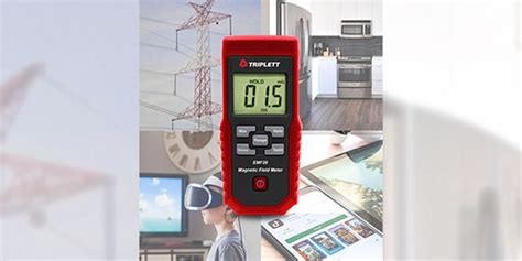 Triplett Magnetic Field Meter Measures Electro Magnetic Fields In