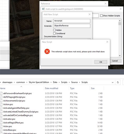 Scriptsrar Unzipped And Yet I Cant Make New Scripts Wth