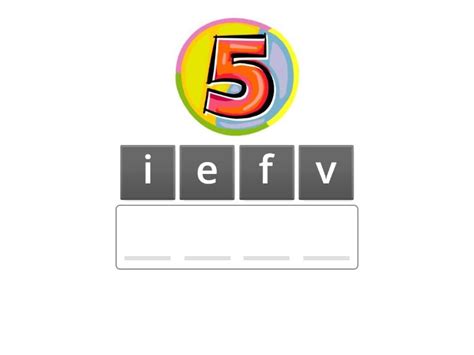 numbers numbers 1 10 anagram
