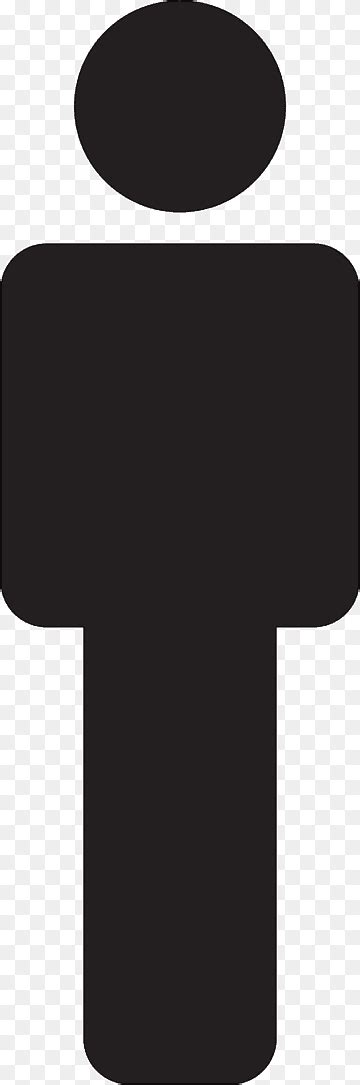 Descarga gratis Icono sólido de hombre negro png PNGWing