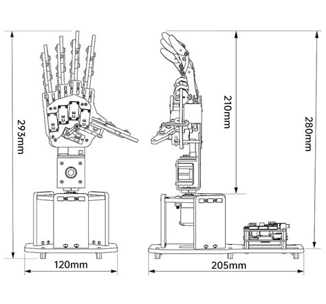 hiwonder uhandpi raspberry pi robotic hand ai vision recognition and