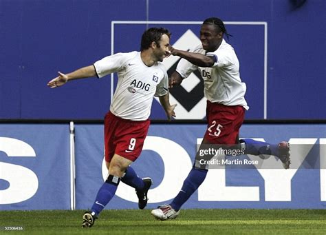 Ui Cup 2004 Rueckspiel Hamburg Hamburger Sv Fc Thun Torjubel
