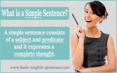 What Is A Simple Sentence With Examples Simple Sentences