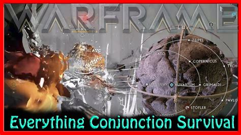 Warframe Everything Conjunction Survival Youtube