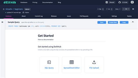 Dolt For Beginners Dolt Push Dolthub Blog