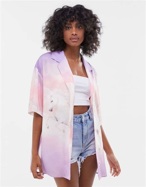рубашка bershka | Рубашка