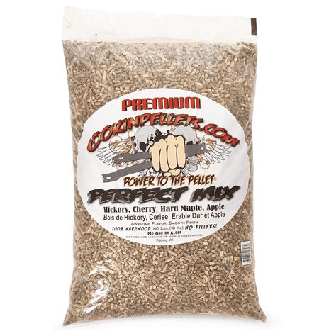 Cookinpellets Perfect Mix Hardwood Bbq Pellets 40 Lbs