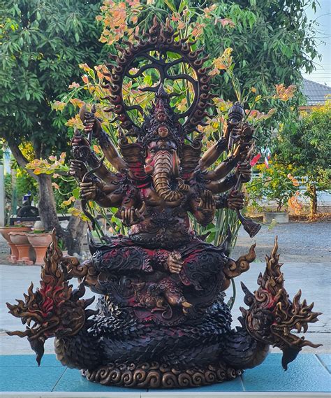 🙏พระพิฆเนศองค์ใหญ่ รุ่น โอมมหาเศรษฐี เลขศุภฤกษ์ 8 โดย อ ศุภณัฏฐ์ อัฏฐวัฒน์ หนัก 41 กิโล เนื้อทอง