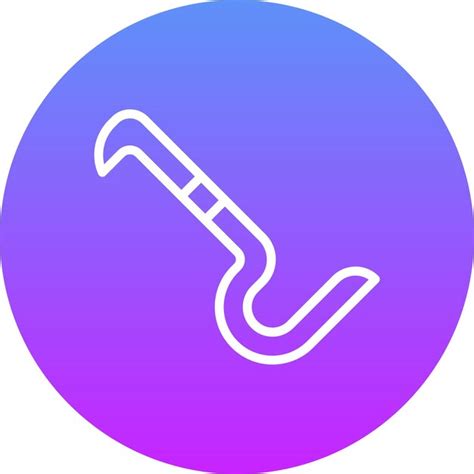 Premium Vector Crowbar Vector Icon Illustration Of Firefighter Iconset