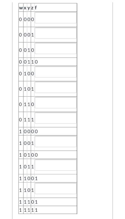 solved d question 5 10 pts boolean algebra 1 complete the