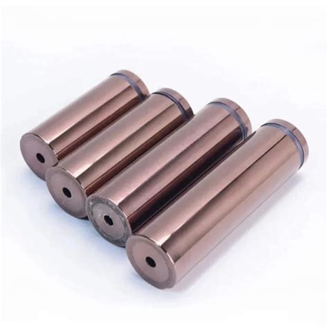 Pvd Rose Gold Glass Stud S S Spacer Glass Stud S S Glass Stud At