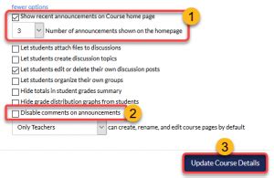 How To Use Announcements In Canvas To Communicate With Your Students University Center For