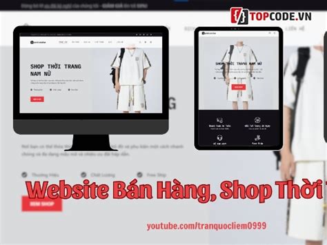 Full Source Code Website Bán Hàng Shop Thời Trang Đầy Đủ Chức Năng Và Giao Diện Cực Đẹp Responsive
