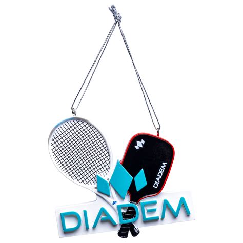 Diadem Racket And Paddle Ornament Diadem Sports