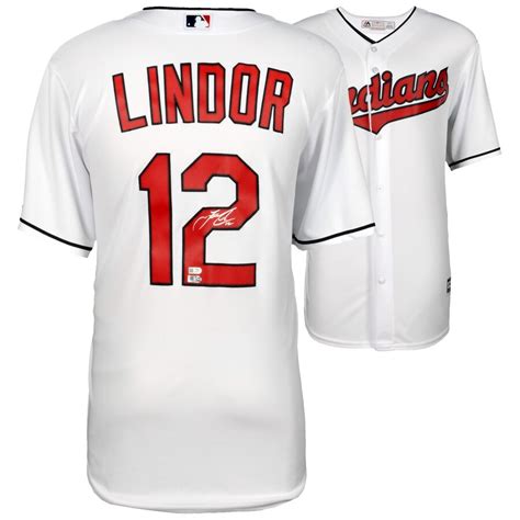 Fanatics Authentic Francisco Lindor Cleveland Indians Autographed