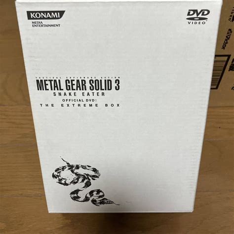 【未使用】【1円〜】【新品未開封】metal Gear Solid 3 Snake Eater Official Dvdthe
