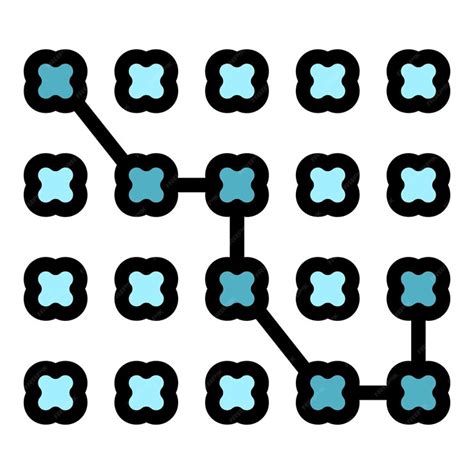 Premium Vector Cyber Security Cipher Icon Outline Cyber Security Cipher Vector Icon Color Flat