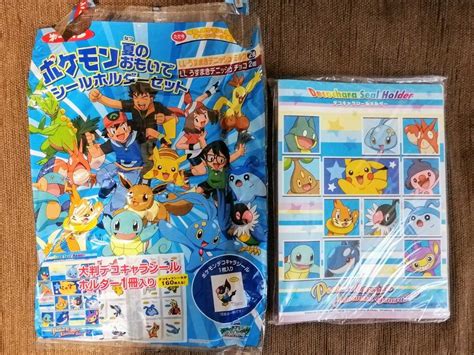 【新品】⑰ポケモンデコキャラシールホルダー 未使用 美品 ポケットモンスターアドバンスジェネレーションポケモンパンピカチュウマナフィの