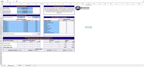 Project Planning And Management Excel Model Eloquens