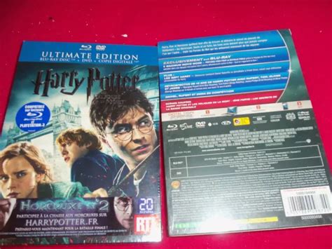 COFFRET BLU RAY Harry Potter Et Les Reliques D E La Mort Partie 1 EUR