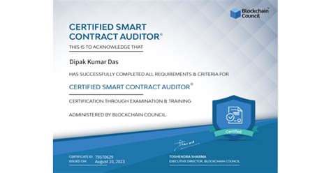 Dipak Kumar Das Oscp On Linkedin Certified Smart Contract Auditor™ • Dipak Kumar Das