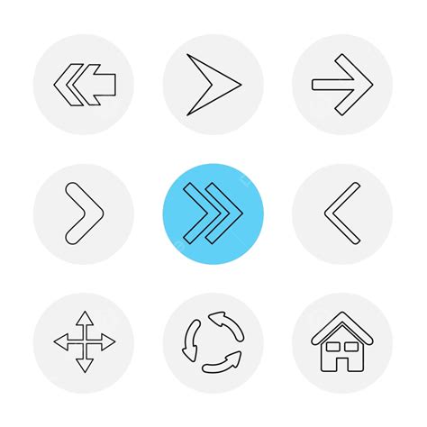 Arrows Vector Design Images Arrows Directions Pointer Arrow Icons Left PNG Image For Free