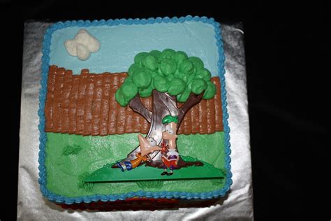 Phineas And Ferb Birthday Cake