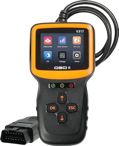Amazon Com YAKEFLY OBD2 Scanner Diagnostic Tool Car OBD2 Scanner Code Reader Engine Fault Code
